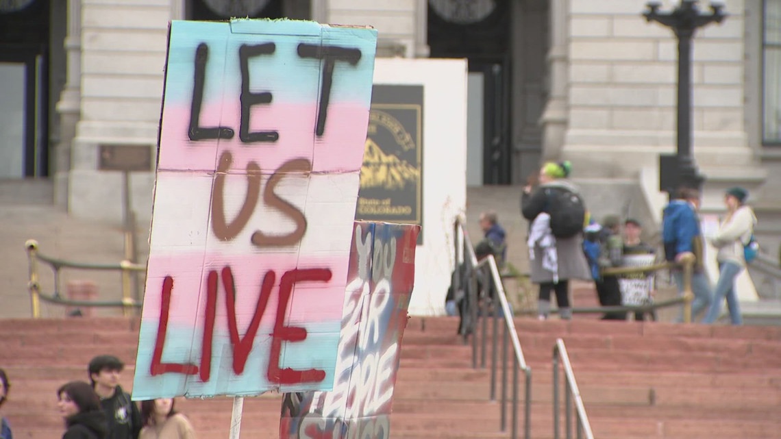 Latest Headlines | Trans community and supporters rally at Colorado ...