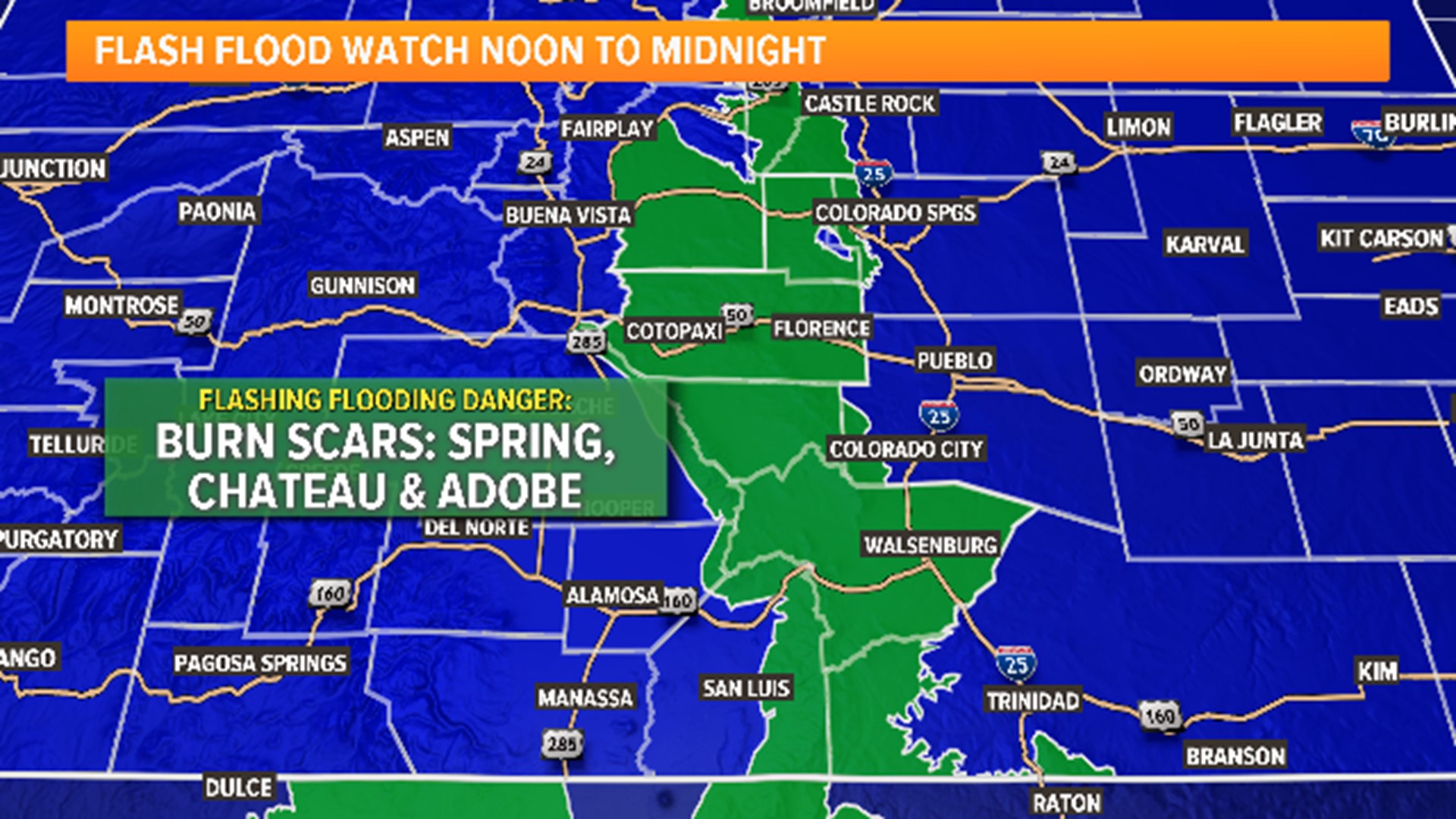 Thunderstorms Thursday to bring severe weather, flooding to Colorado ...