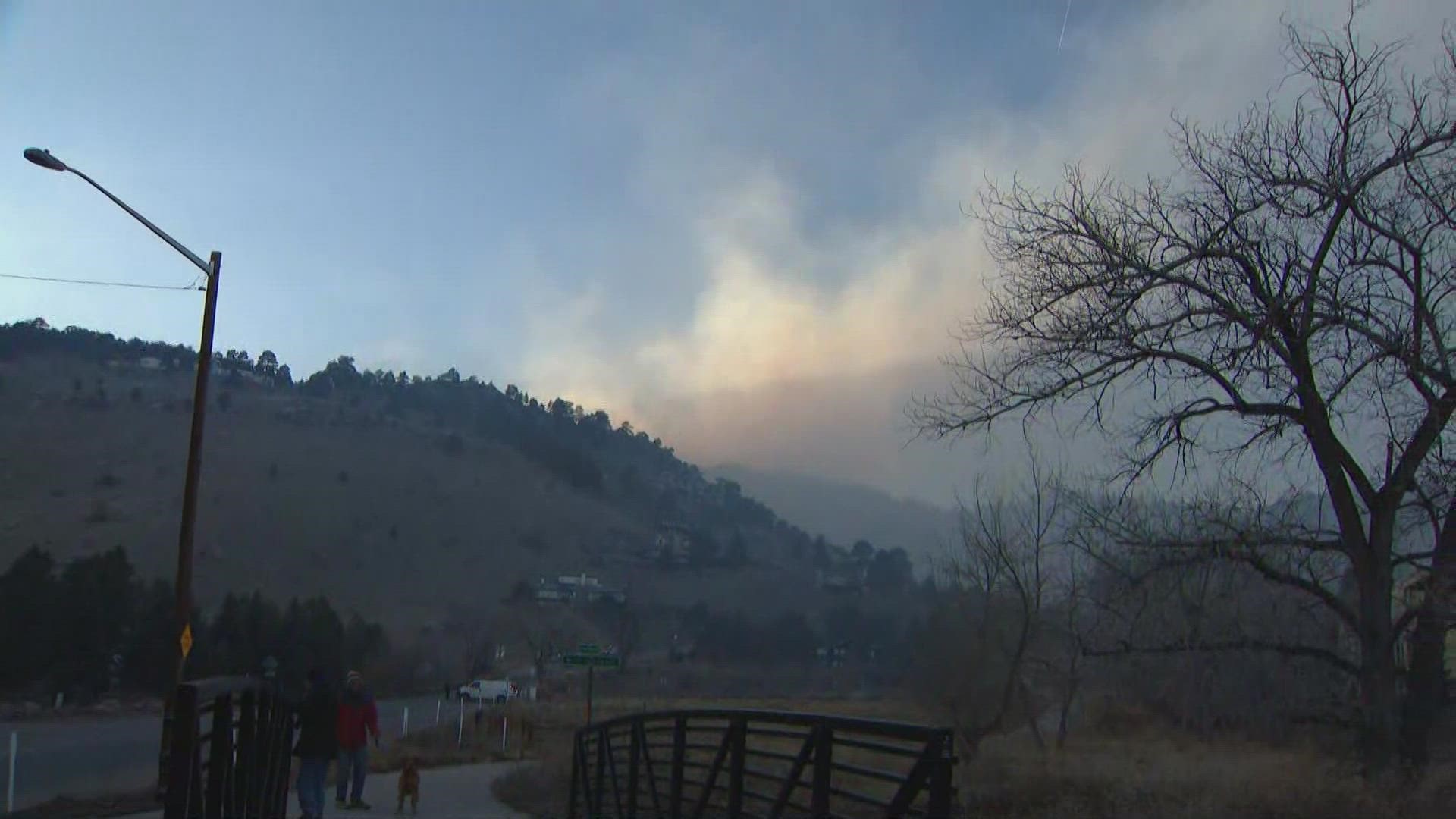 Sunshine Wildfire Near Boulder, Evacuations ordered | 9news.com