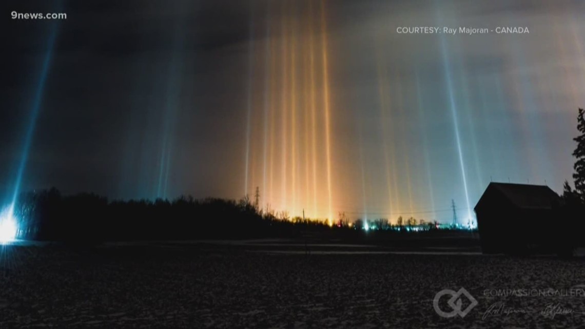Colorado's cold air helped create the perfect conditions for 'light ...