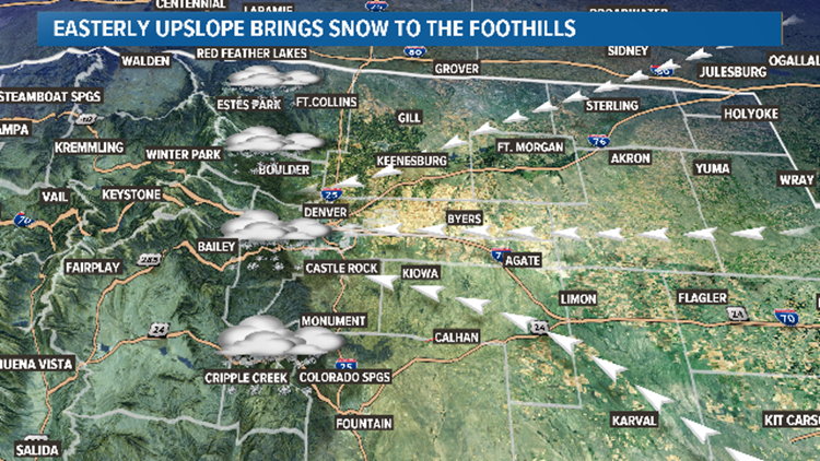 How wind and terrain impact Colorado's snow formation | 9news.com