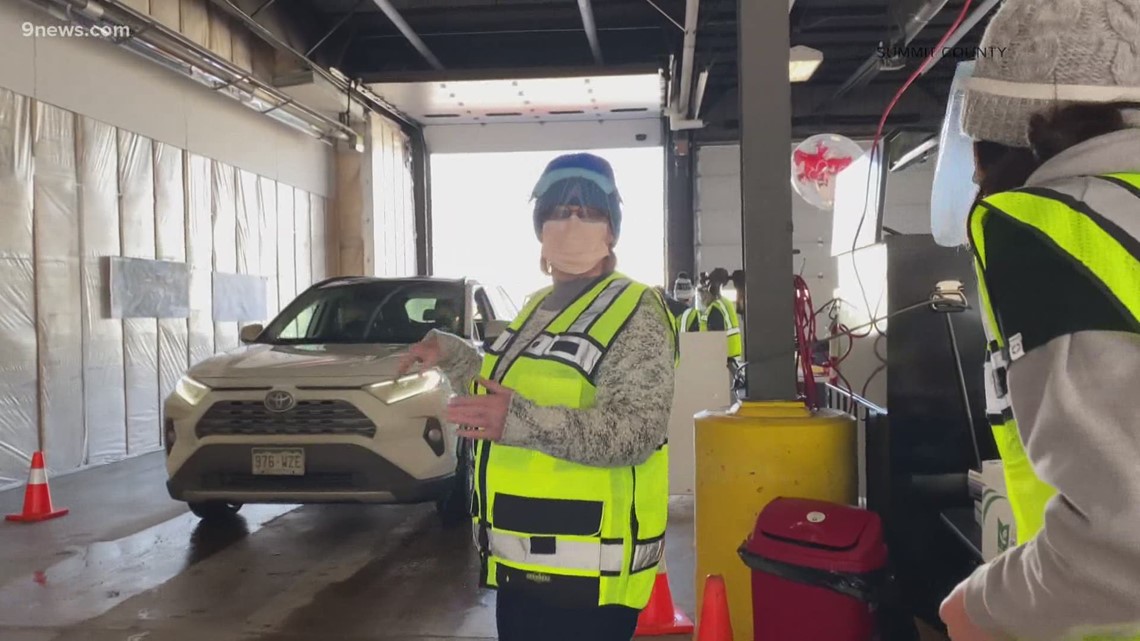 Summit County has system for drive-thru COVID-19 vaccinations | 9news.com