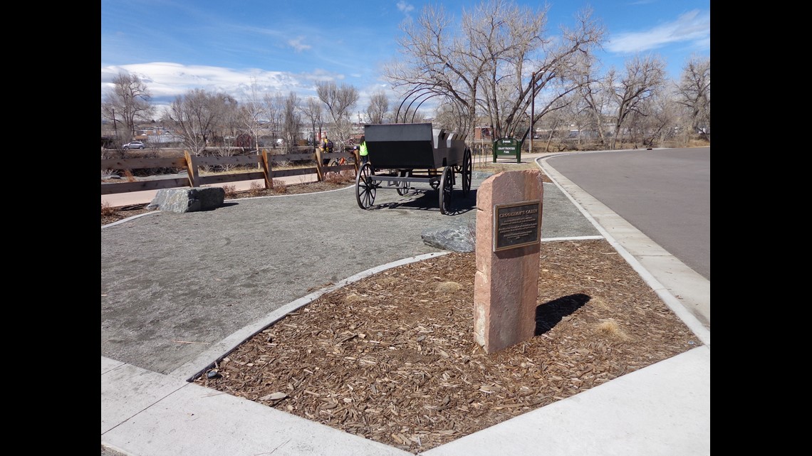 The first colonists to come to Denver settled in this neighborhood ...