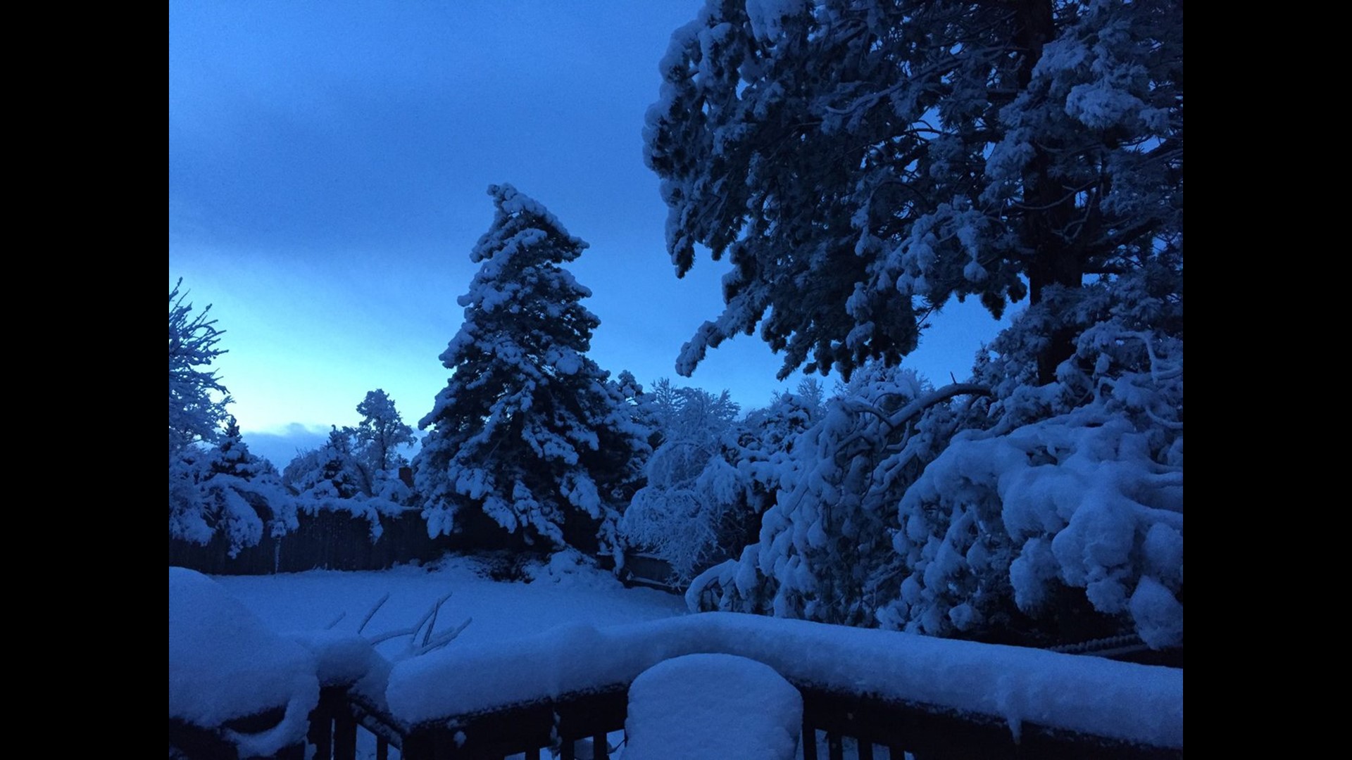 Wet, slushy snow left behind from spring storm | 9news.com