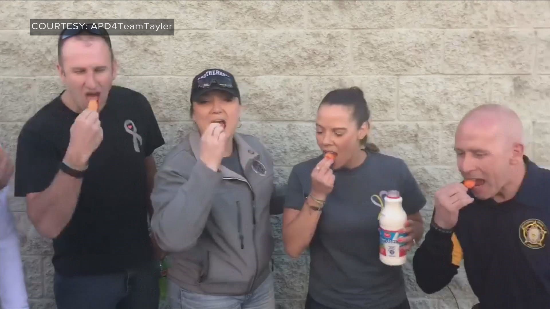 Aurora Police start “Ring of Fire” challenge to help teen with cancer ...