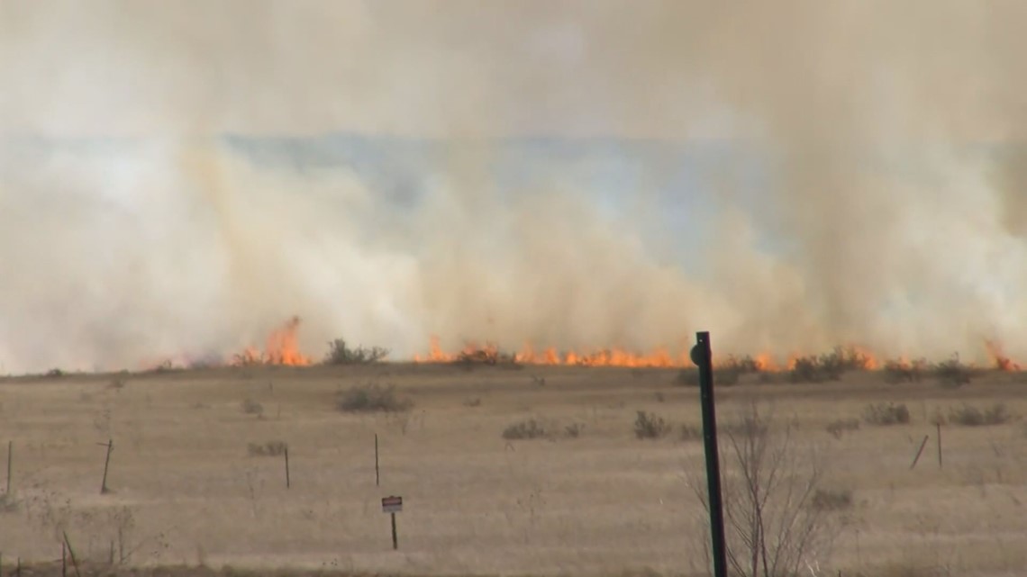 Hundreds of acres burn during fire at Fort Carson shooting range ...