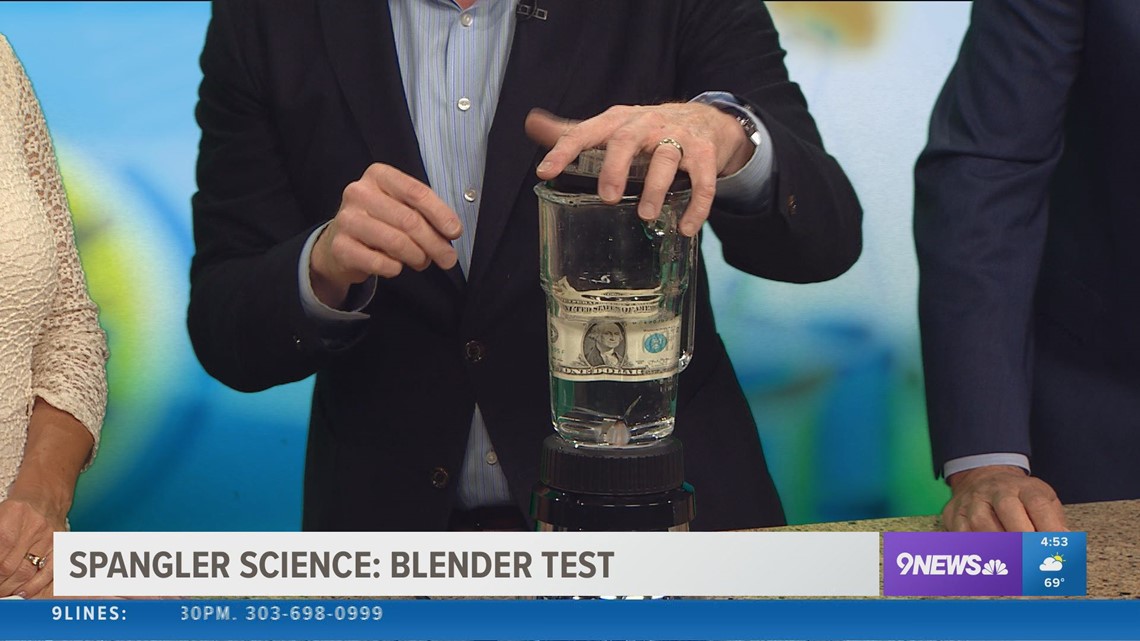 You can discover if a bill is counterfeit using your blender | 9news.com