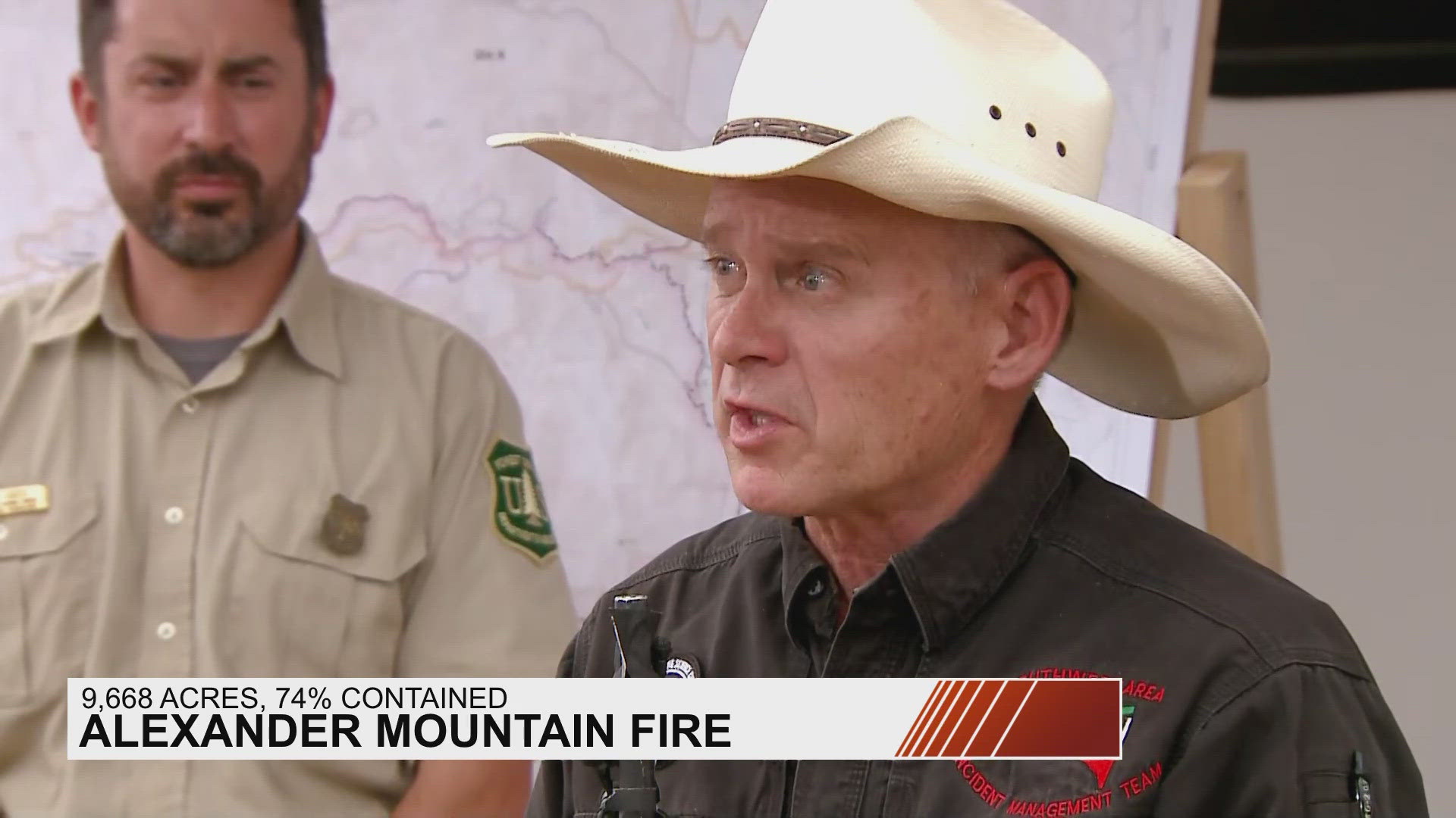 Alexander Mountain Fire Tuesday afternoon update: Containment at 83% ...