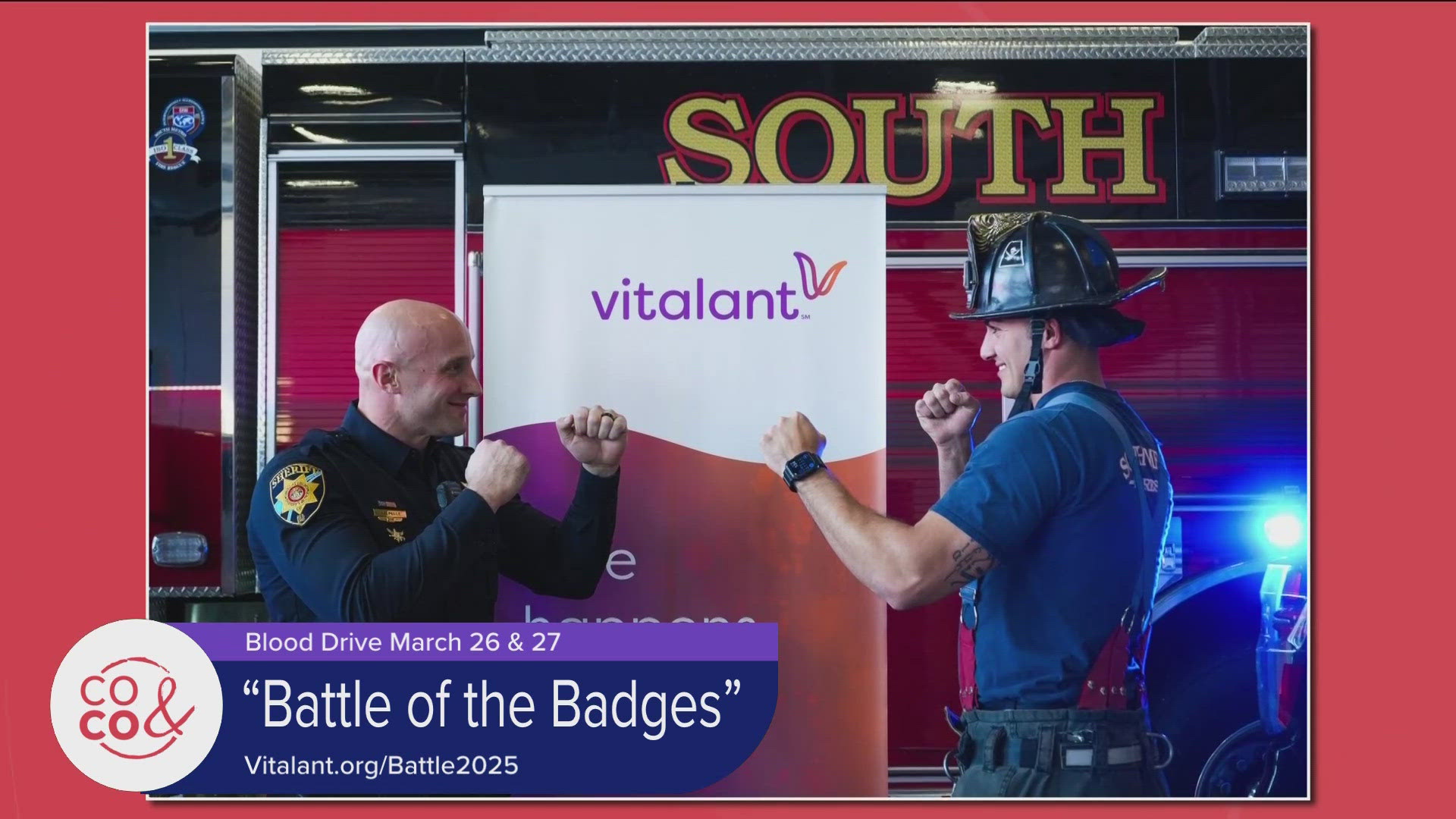 The 'Battle of the Badges' Is On! Donate Blood with Vitalant | 9news.com