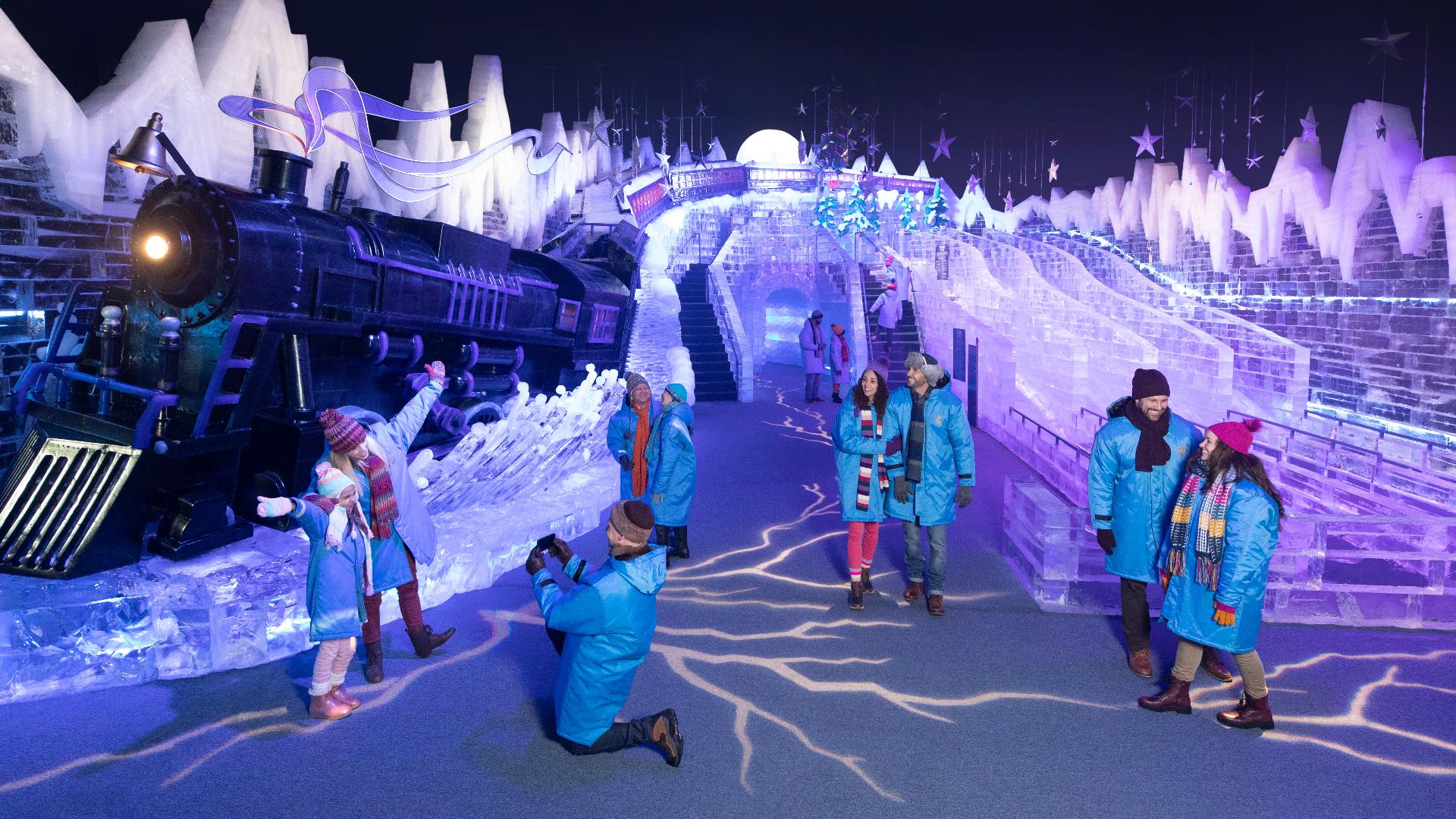 Gaylord Rockies creating 'The Polar Express' ICE! exhibit in 2024 ...
