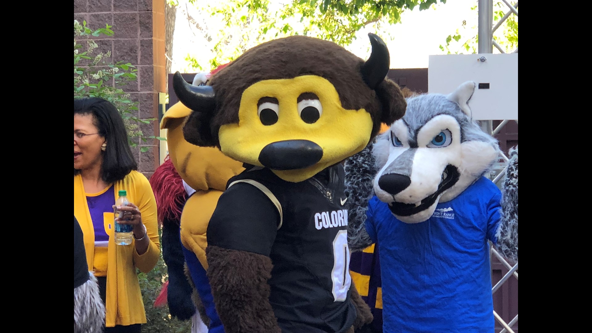 PHOTOS: Mascots Celebrate College Friday at 9NEWS | 9news.com