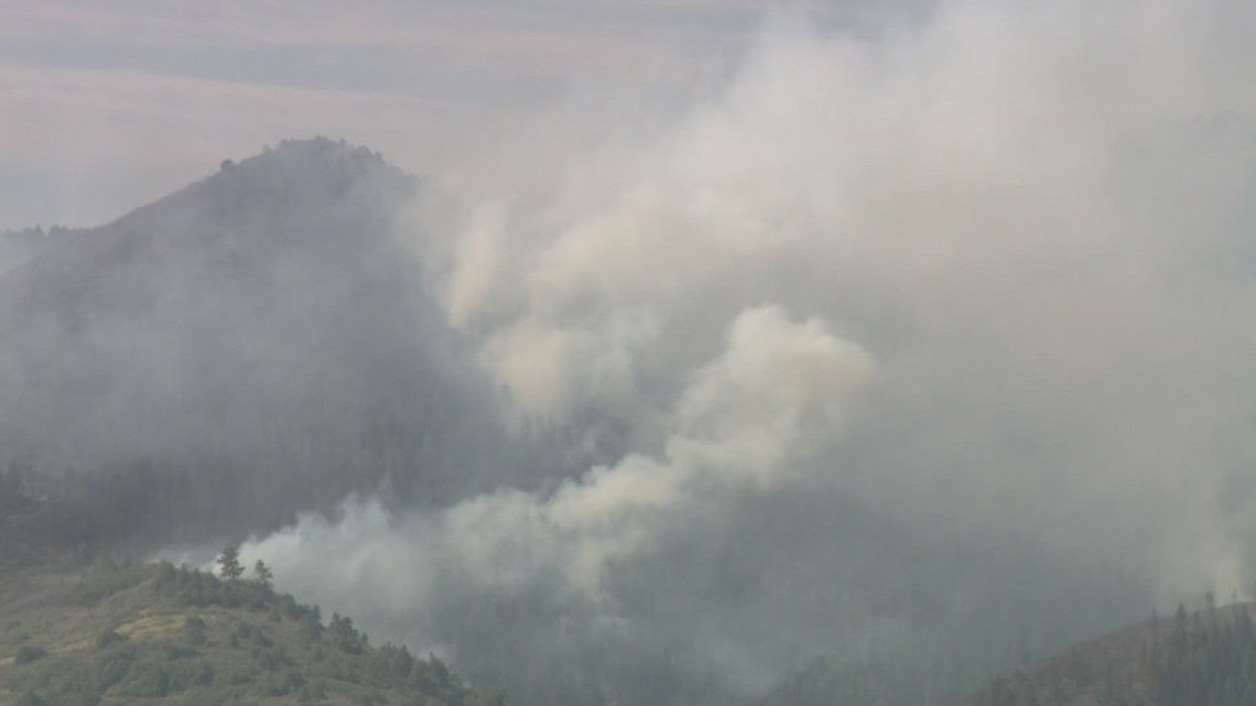 Quarry Fire: Wildfire near Deer Creek Canyon has burned 200 acres and ...