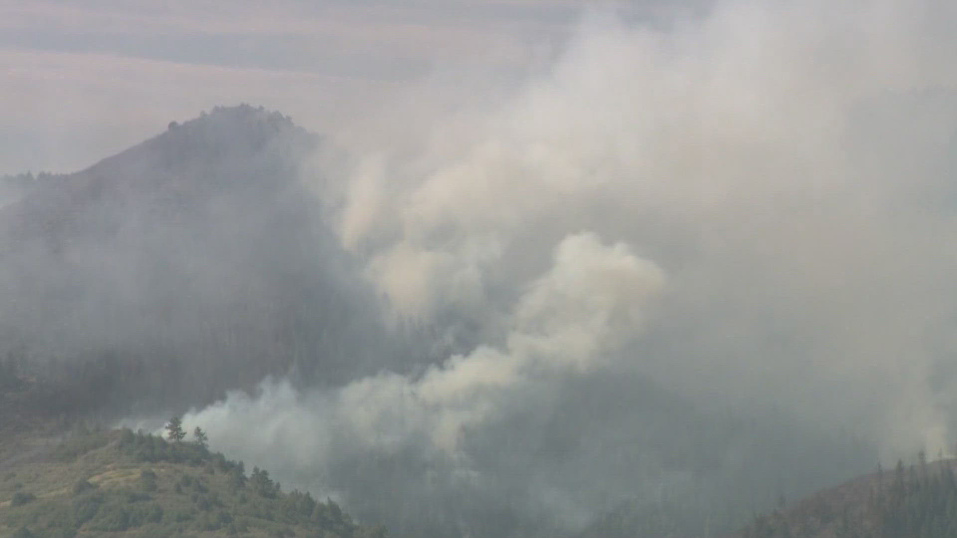 Quarry Fire: Wildfire near Deer Creek Canyon has burned 200 acres and ...