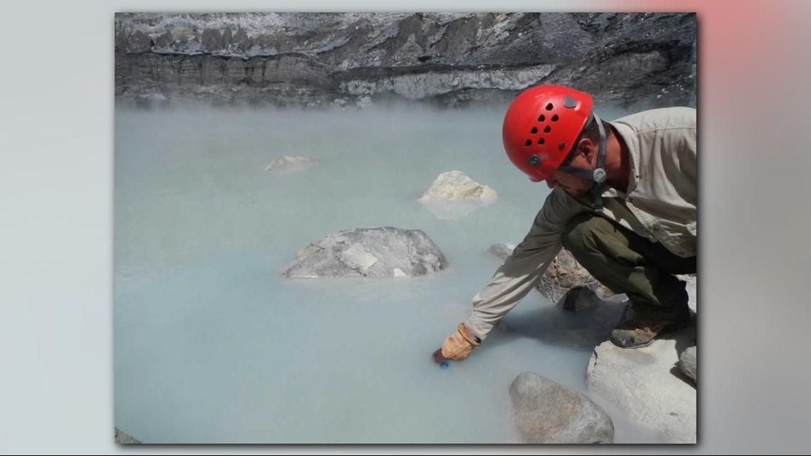 Colorado scientists brave active volcano for research | 9news.com