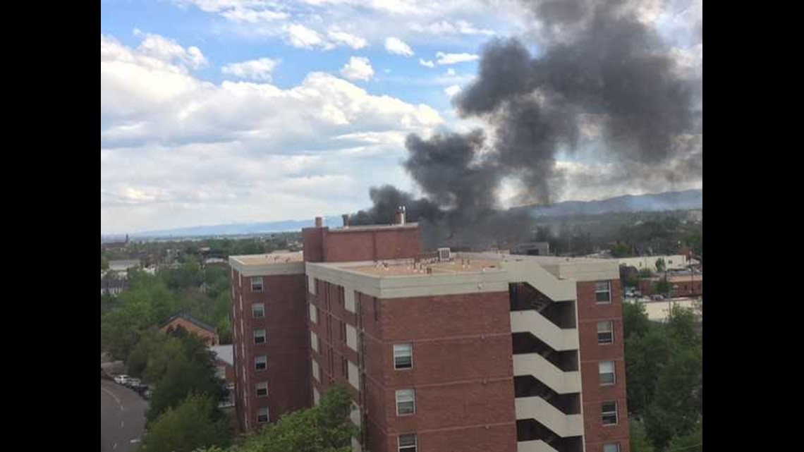 Tortilla factory catches fire at 11th and Santa Fe in Denver | 9news.com