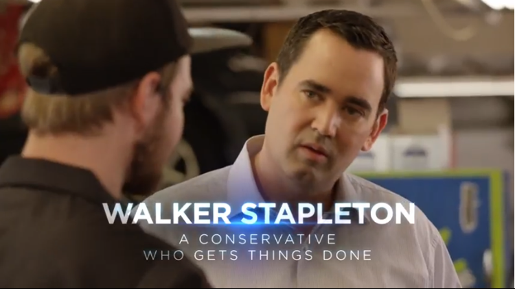 Walker Stapleton launches TV ad campaign as GOP primary for Colo. governor heats up | 9news.com