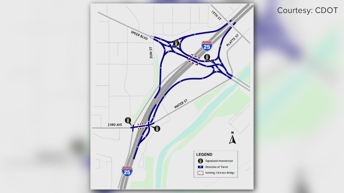 CDOT explores new design for I-25 bridges in Denver | 9news.com