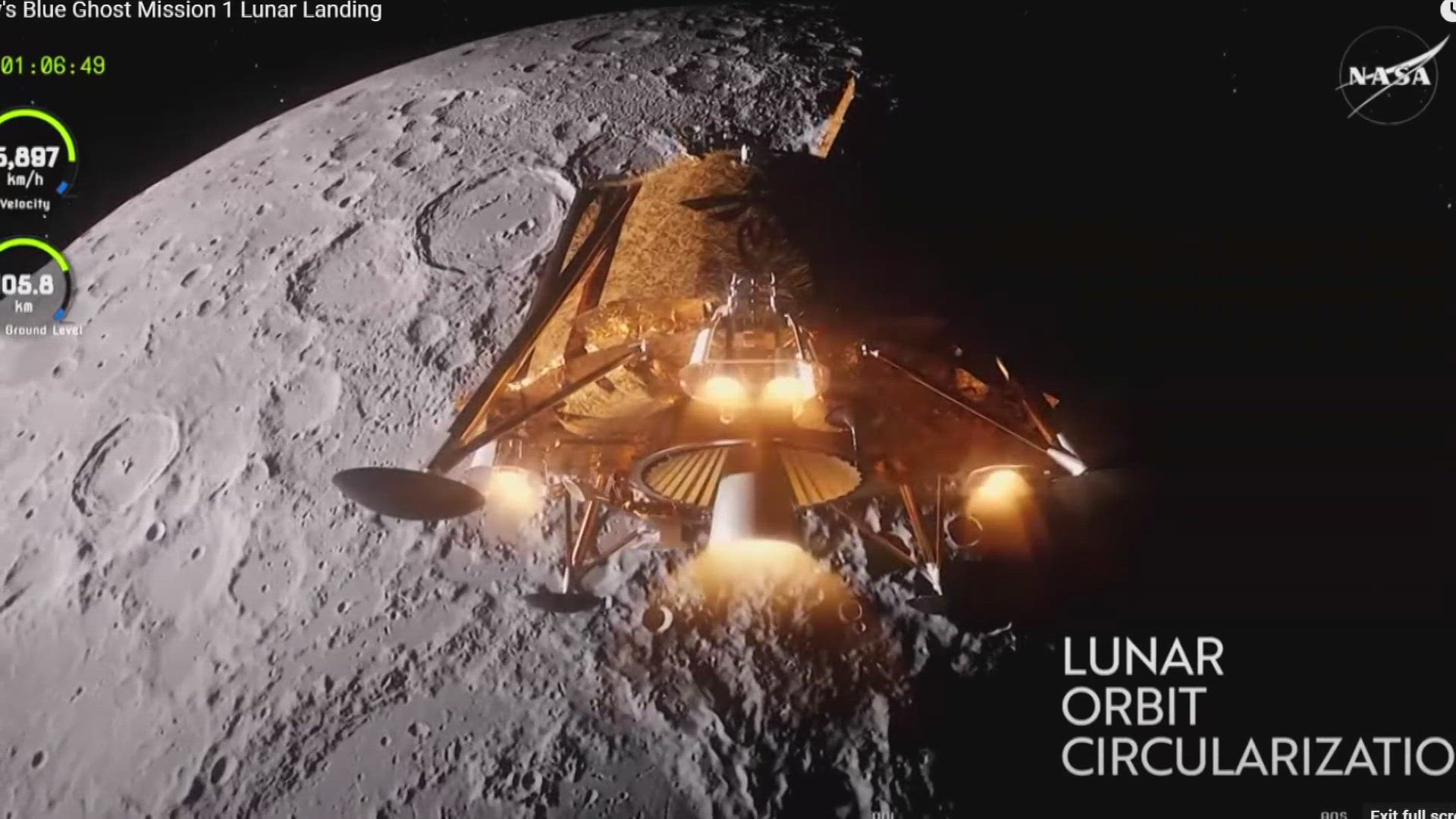 First private spacecraft successfully lands on the moon | 9news.com