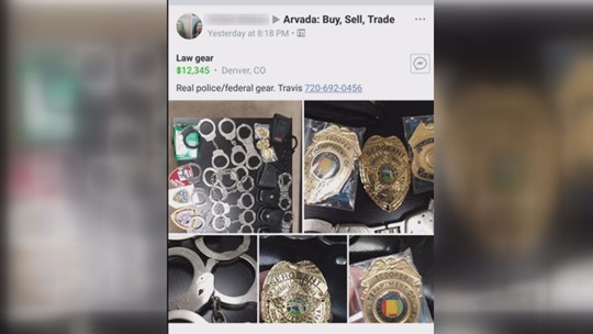 Verify: Is it legal to buy and sell police badges? | 9news.com