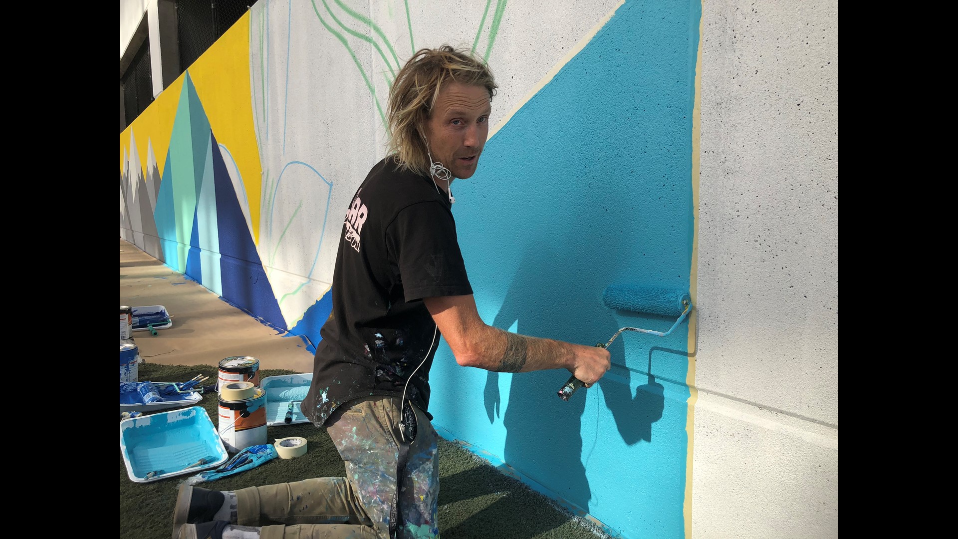 PHOTOS | New Mural Coming to Downtown Denver | 9news.com