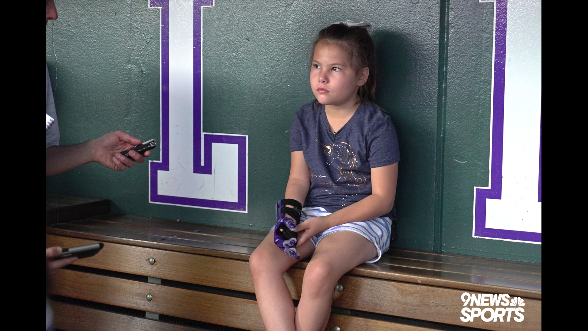 Hailey throws out first pitch at Rockies, one of all 30 MLB teams she ...
