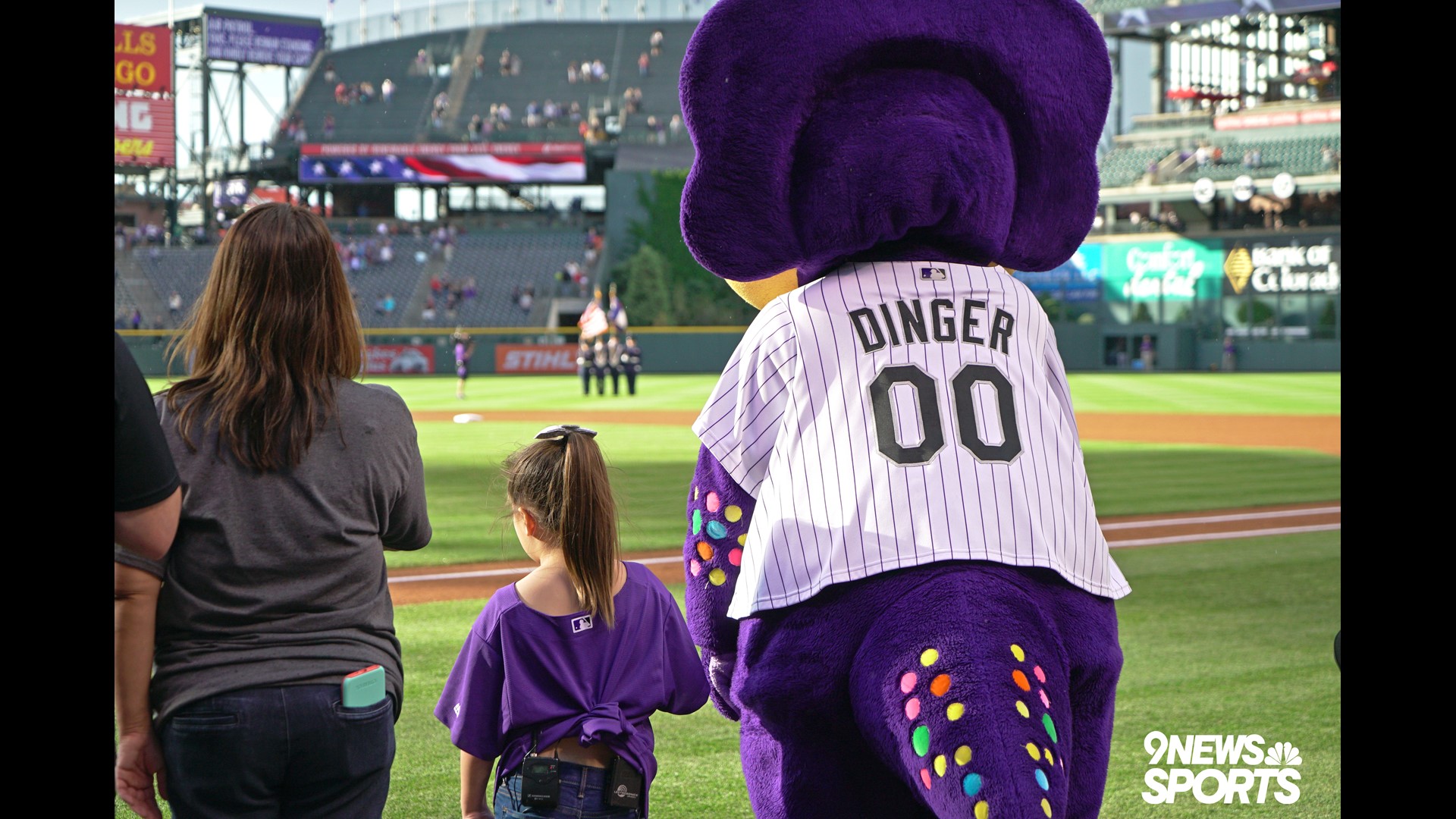 Hailey throws out first pitch at Rockies, one of all 30 MLB teams she ...