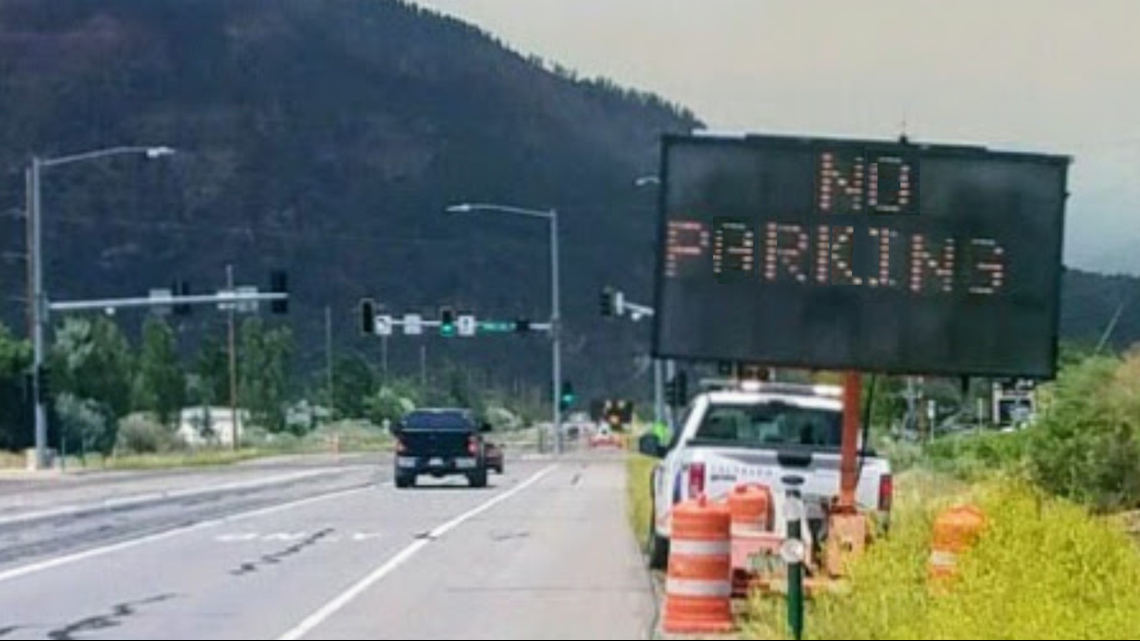 CDOT asks people to not block highway to look at the 416 Fire | 9news.com