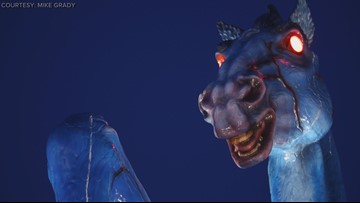 Celebrating 15 years of 'Blucifer' at Denver Intl Airport | 9news.com