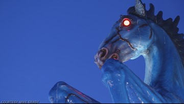 Celebrating 15 years of 'Blucifer' at Denver Intl Airport | 9news.com