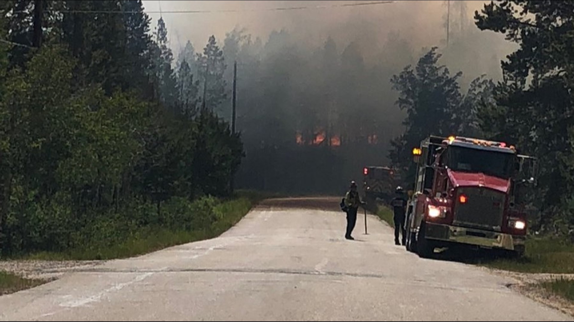 450 people evacuated due to Golf Course Fire in Grand County | 9news.com