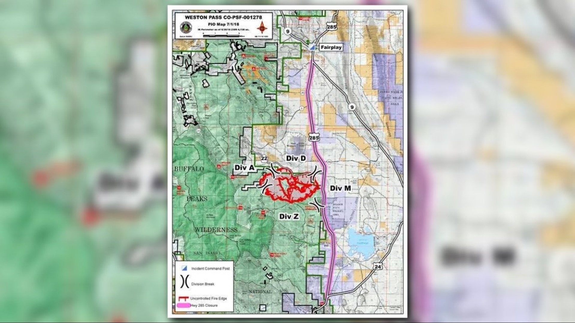 Weston Pass Fire forces evacuations, surpasses 6,400 acres | 9news.com