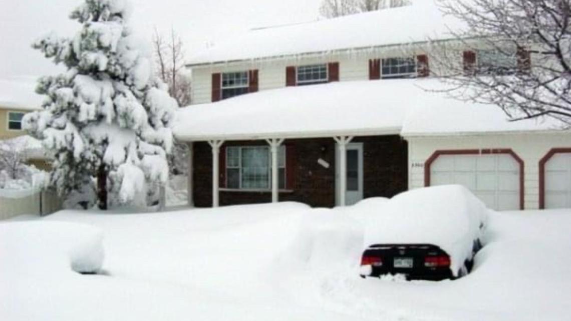 Remembering the March 2003 blizzard that struck Denver, Colorado ...