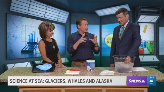 Spangler: Science at Sea (glaciers, whales and Alaska) | 9news.com