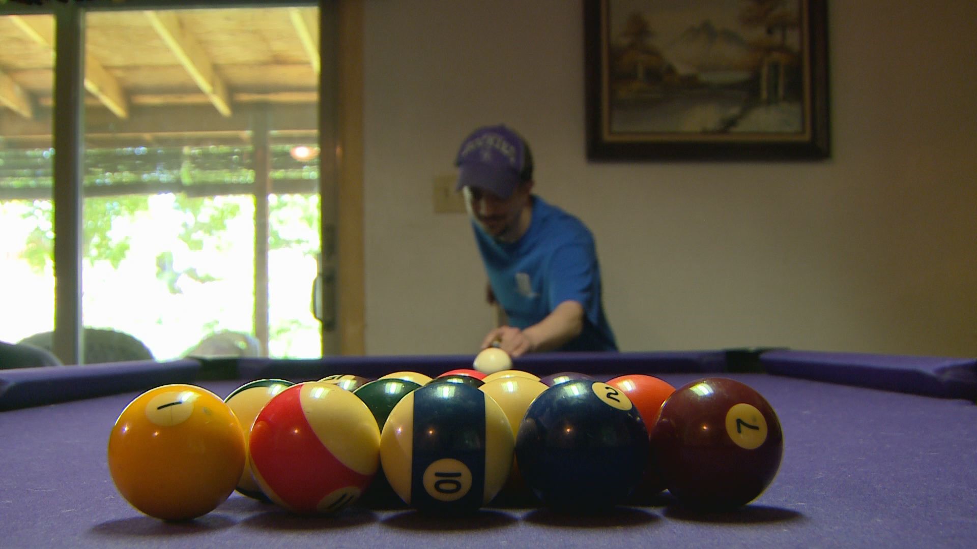 Storytellers: Man with disability finds cue in life | 9news.com