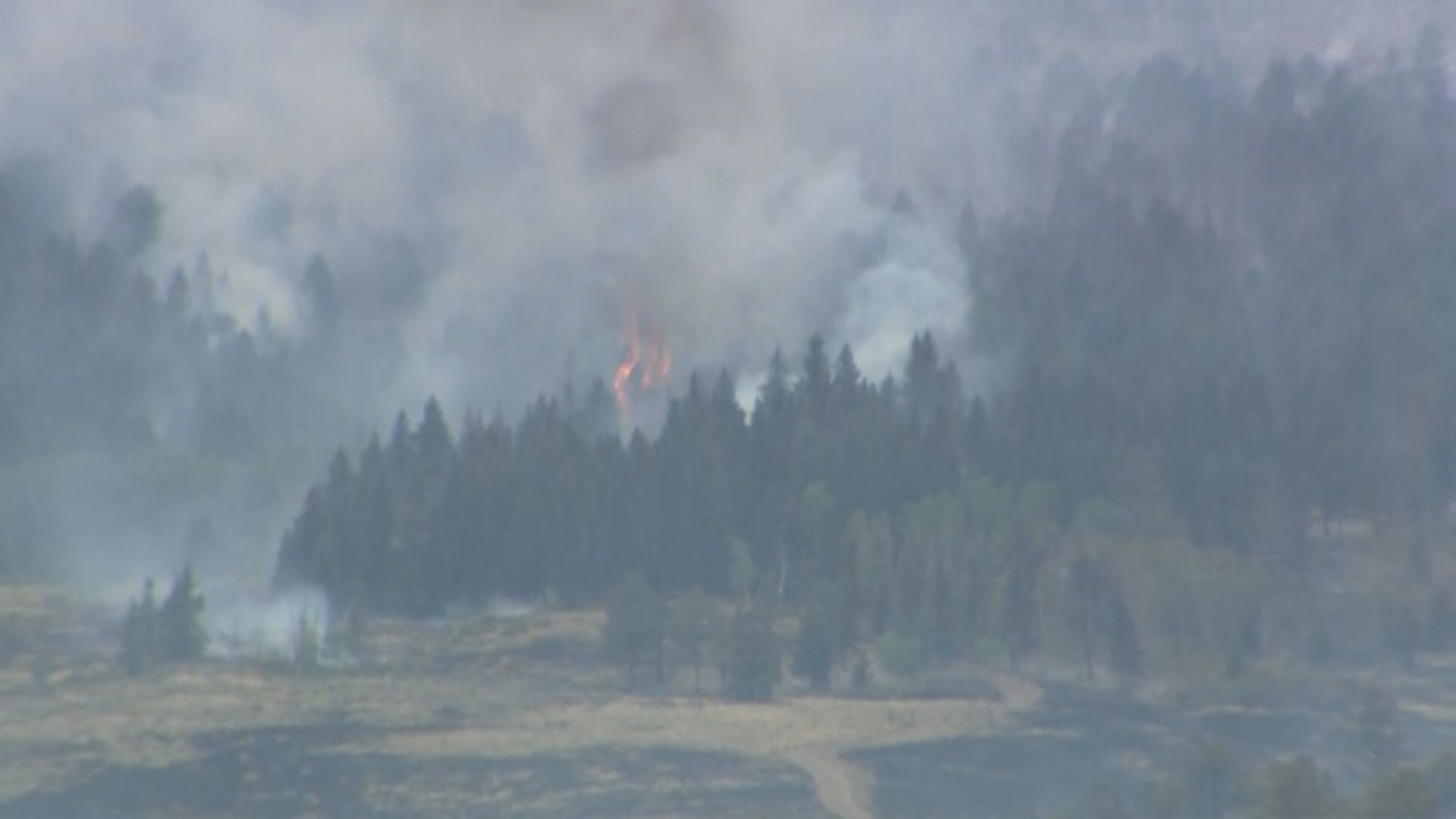 Weston Pass Fire 32 percent contained after severe weather forces ...