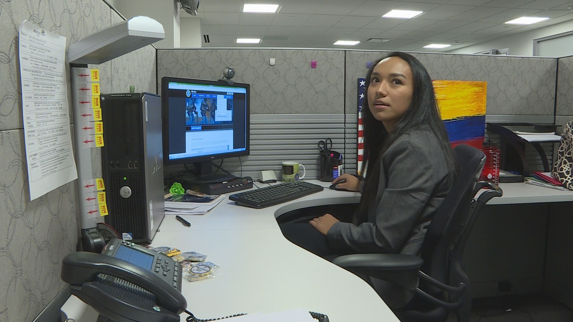 FBI intern has been supporting her family since she was 12 | 9news.com