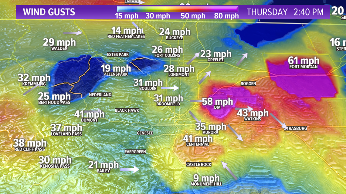 Denver, Colorado, Front Range weather forecast | 9news.com