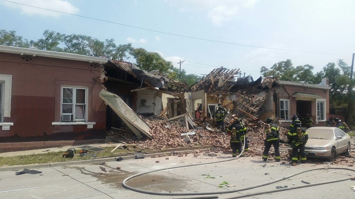 Natural gas explosion collapses building in Denver | 9news.com