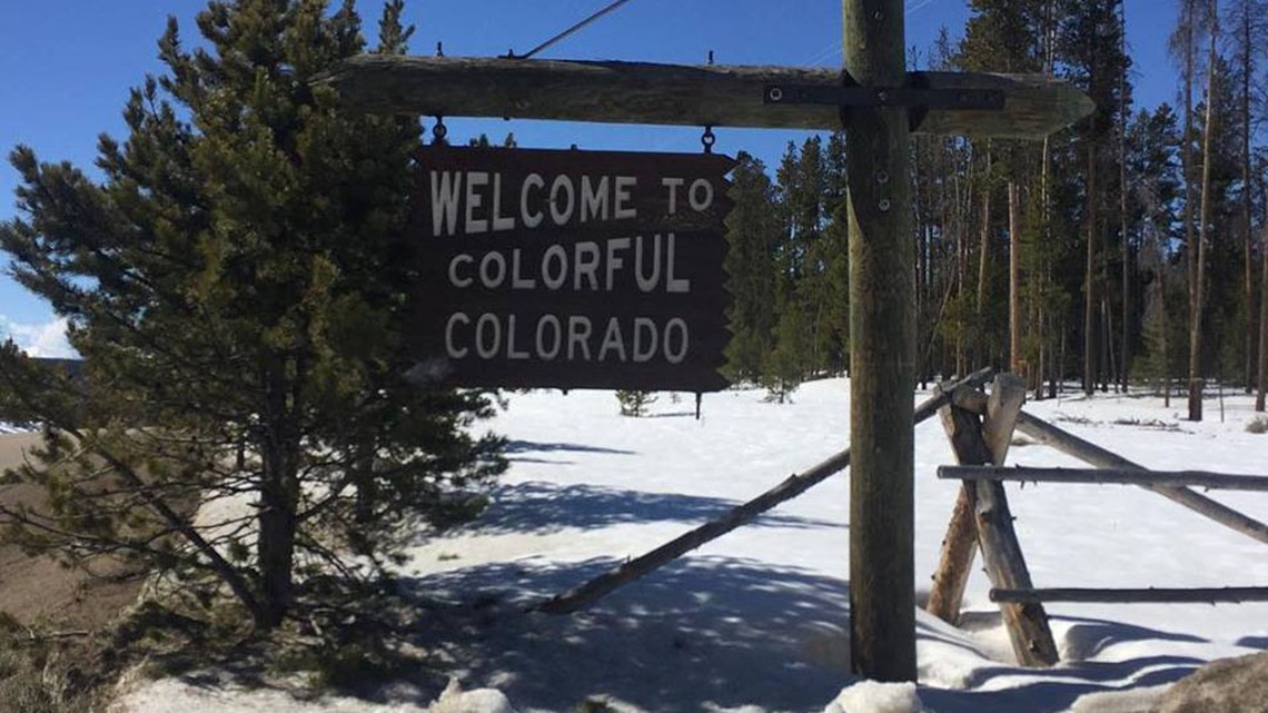 This guy has visited all of the ‘Welcome to Colorful Colorado’ signs ...
