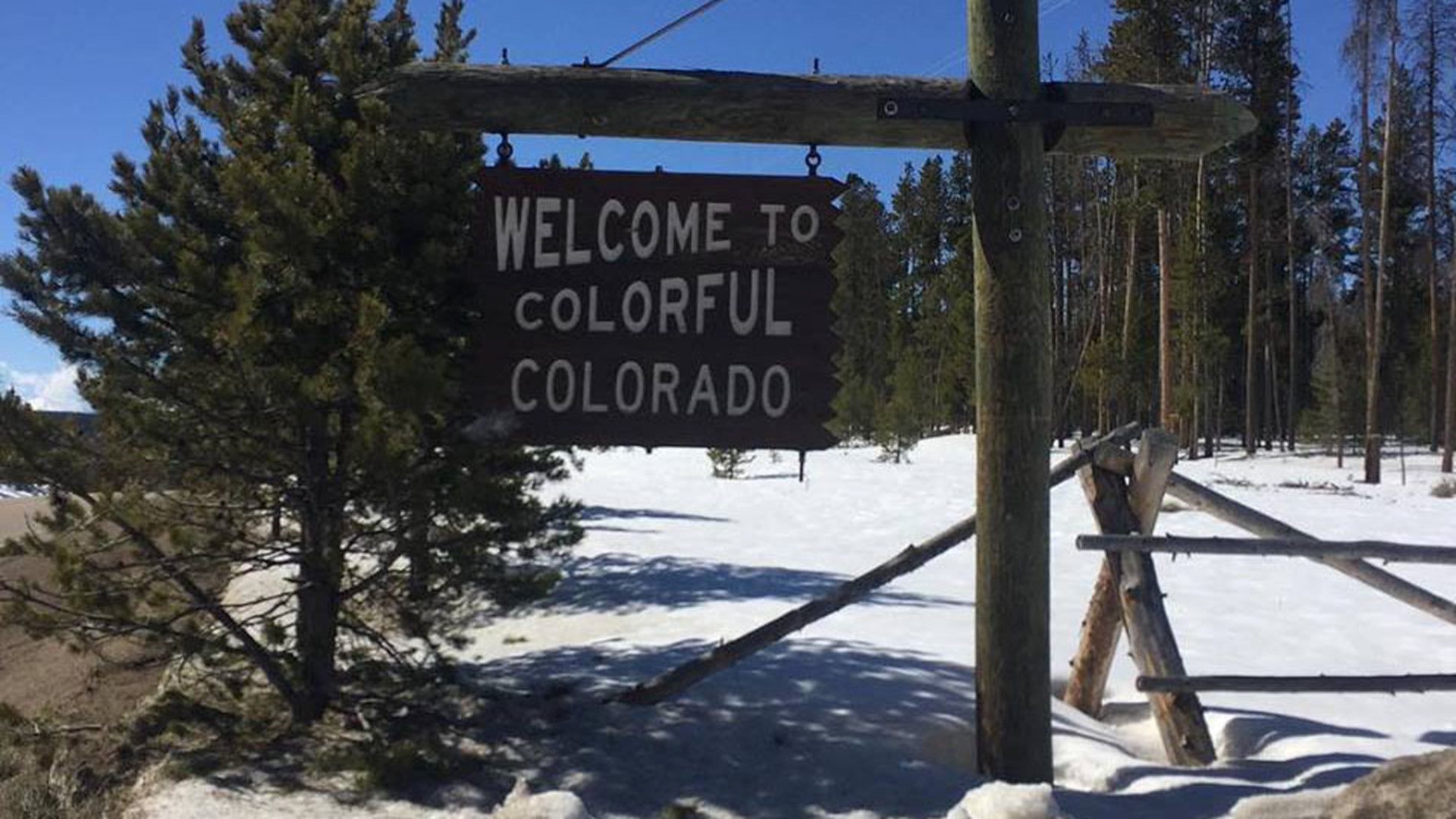 This guy has visited all of the ‘Welcome to Colorful Colorado’ signs ...