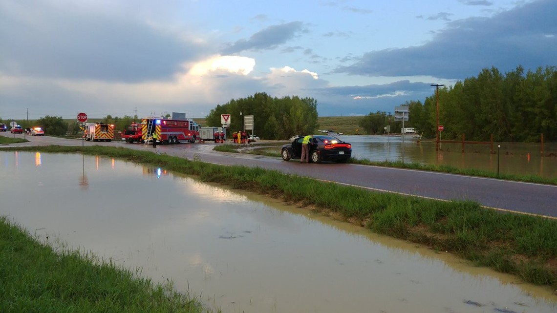 I-25 floods south of Colorado Springs, multiple people rescued | 9news.com