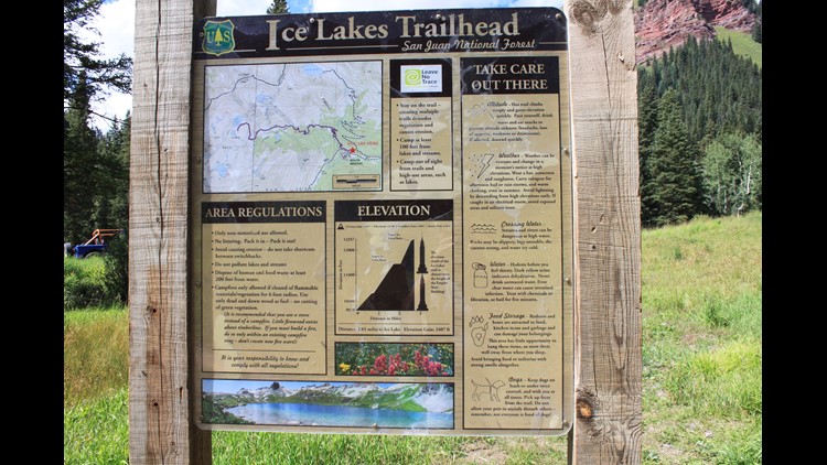 The colorful trip to Ice Lake Basin also leads to Colorado's island in ...