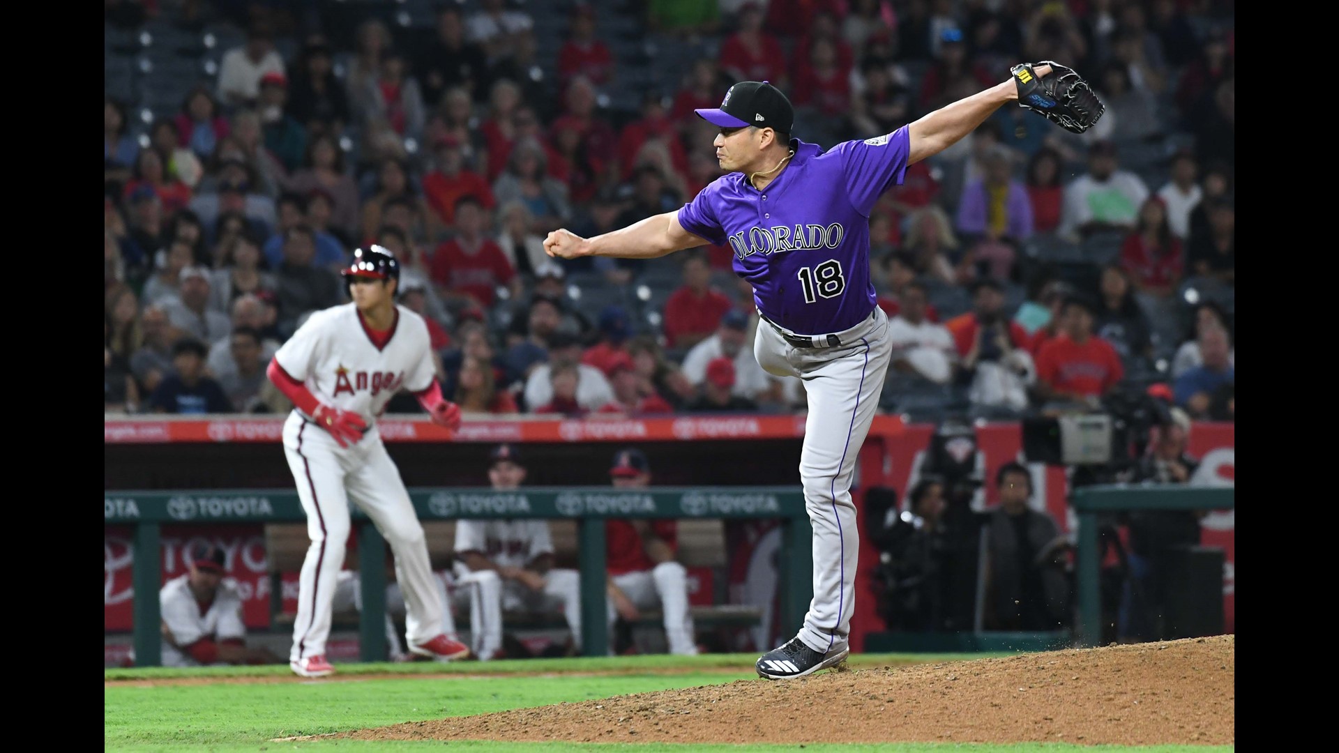 Trout, Ohtani homer as Angels rally past Rockies 10-7 | 9news.com