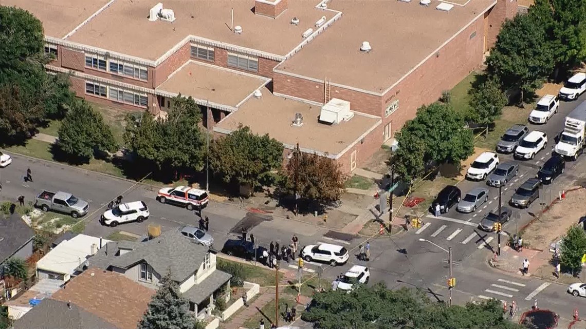 14-year-old charged with shooting outside Denver school | 9news.com