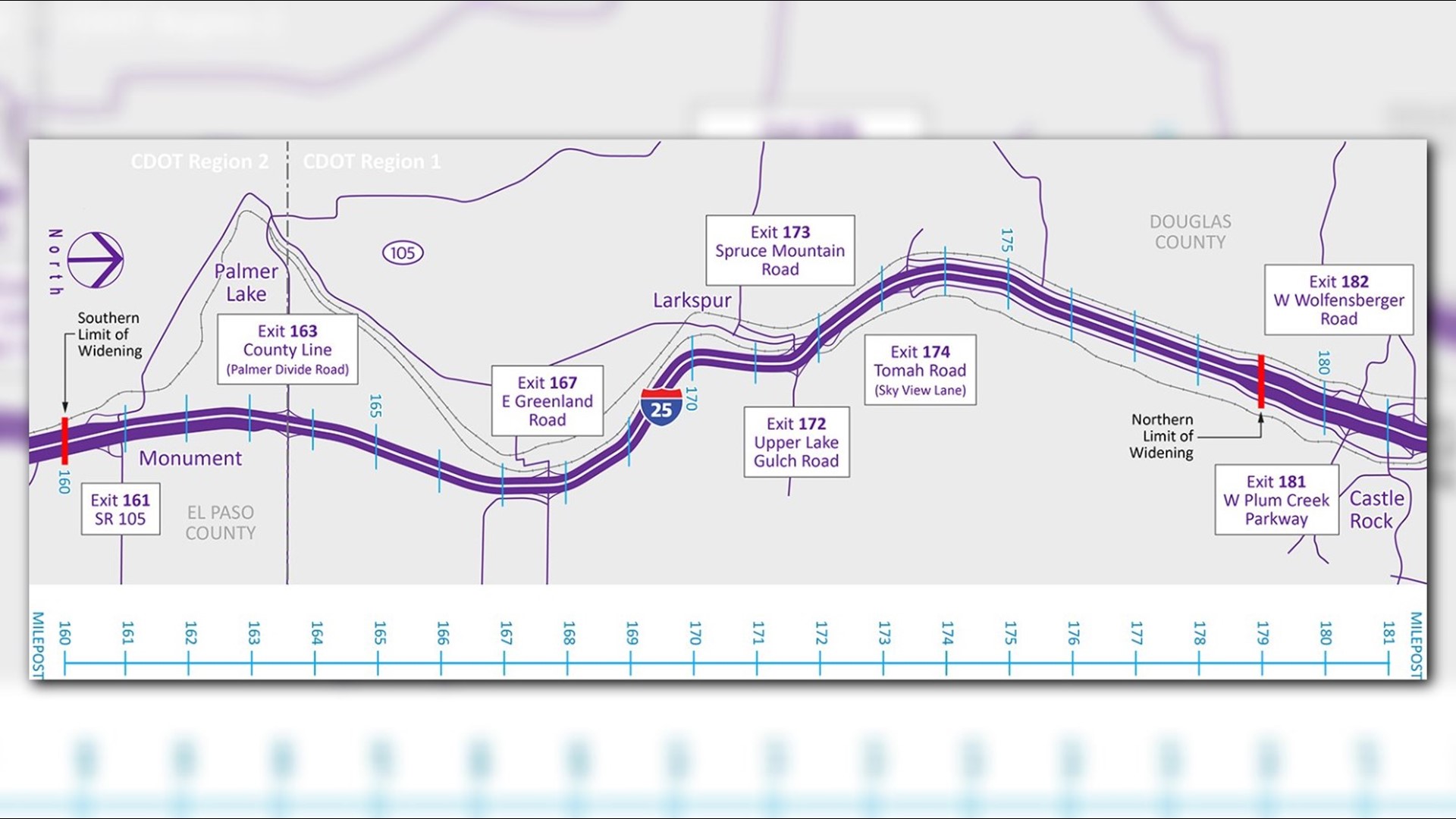 Construction starts Tuesday for I-25 widening project between Monument ...