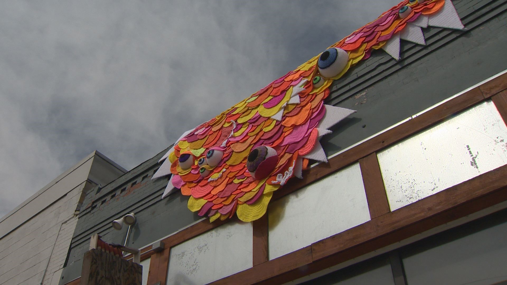 There’s a giant, crocheted monster named ‘Tina’ in RiNo (because of ...
