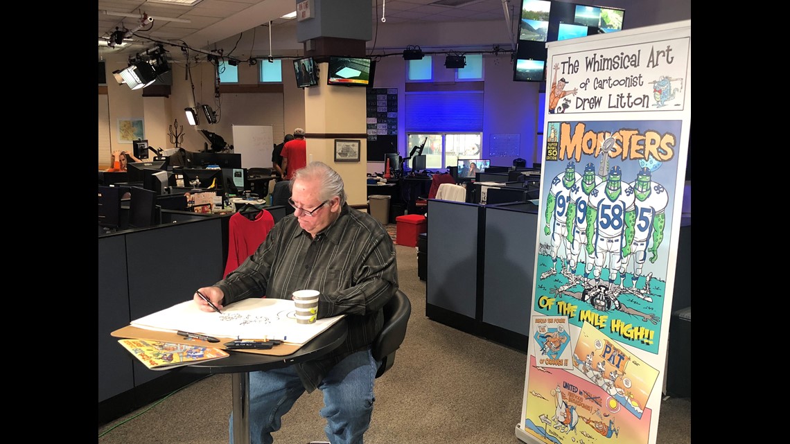 Cartoonist Drew Litton shares his take on the Denver Broncos season ...