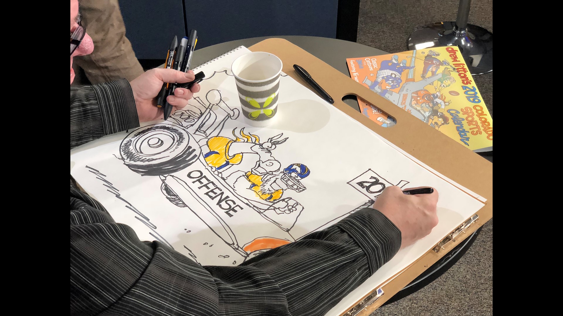 Cartoonist Drew Litton shares his take on the Denver Broncos season ...