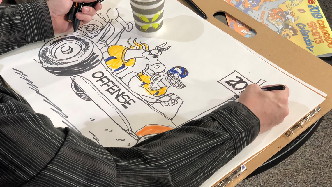 Cartoonist Drew Litton shares his take on the Denver Broncos season ...
