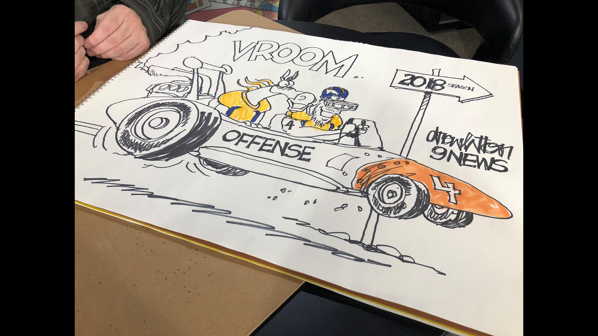 Cartoonist Drew Litton shares his take on the Denver Broncos season ...